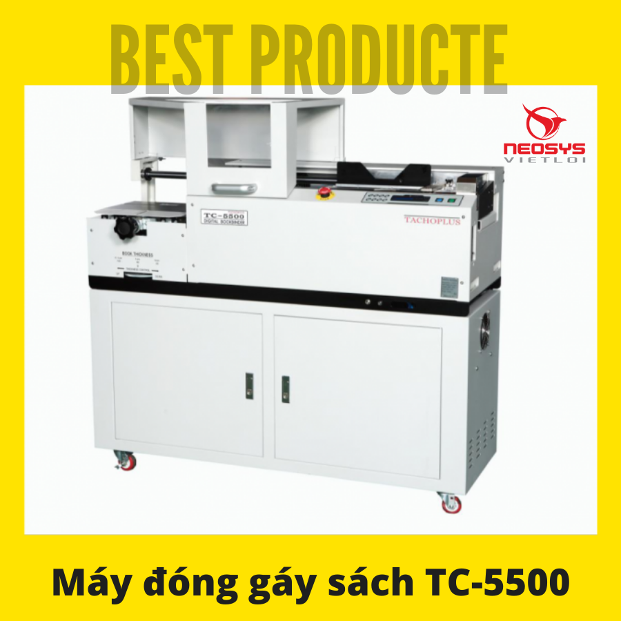 Máy đóng gáy sách TC-5500: Sự bổ sung hoàn hảo cho bất kỳ phòng in nào